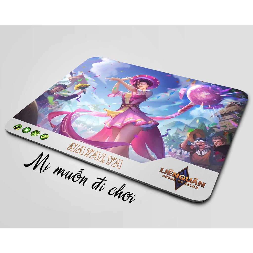 Lót chuột cỡ lớn, mouse pad mẫu Natalya Liên quân Mobile | Shopee Việt Nam