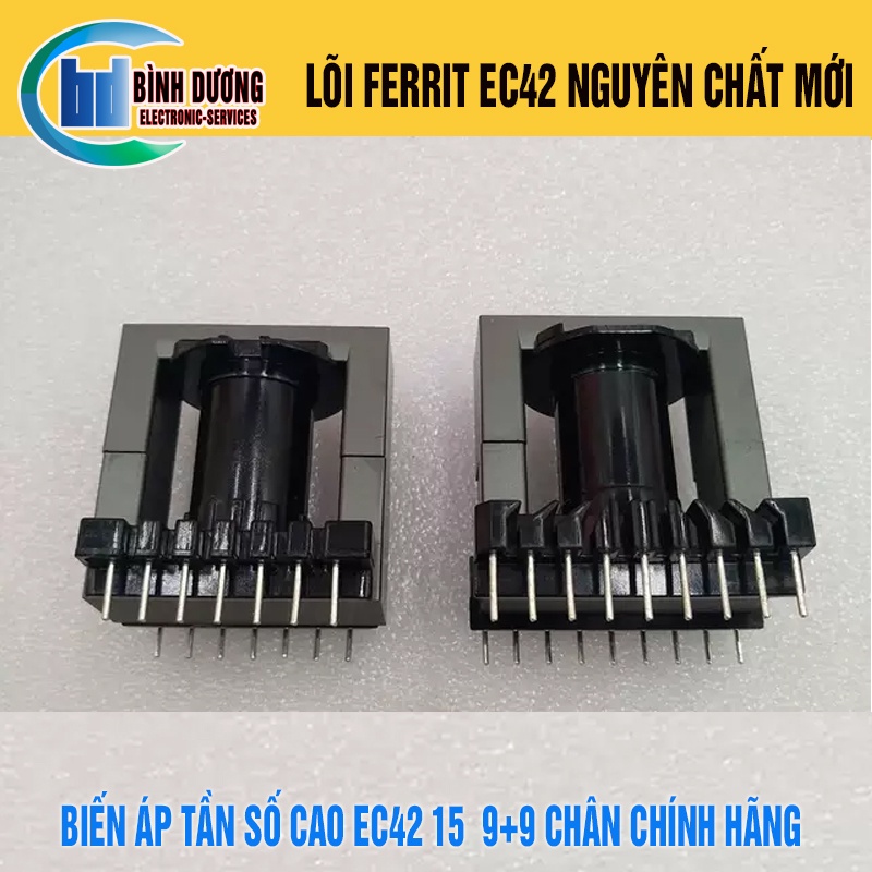 Biến Áp Xung FERRIT E42 EC42 15 9 CHÂN 9+9 DẪN TỪ TỐT CHUYÊN DÙNG TRONG ...
