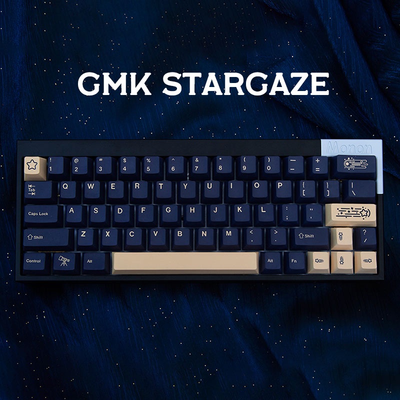 GMK Stargaze keycaps cherry profile Dye-Sublimation PBT keycap 124keys ...