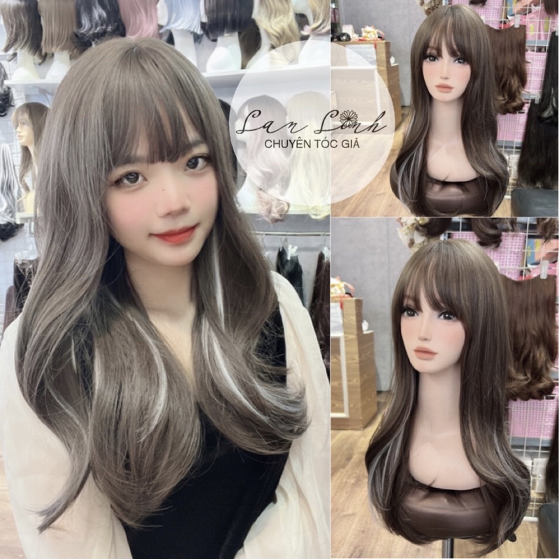 Tóc Bộ Hidden Light Khói ( TẶNG KÈM LƯỚI ) | Shopee Việt Nam