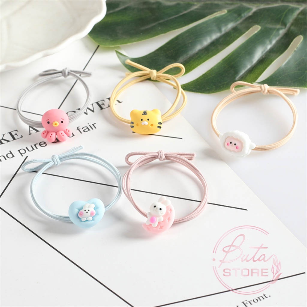 Dây Cột Tóc Hoạt Hình Cute 1 Buta Ct41 | Shopee Việt Nam