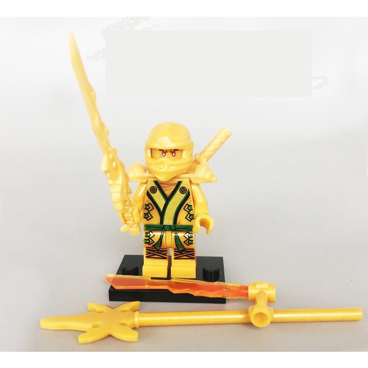 Lego Phantom Ninja Minifigures Season 13 Lloyd Vàng Xanh Lá Tương Thích ...