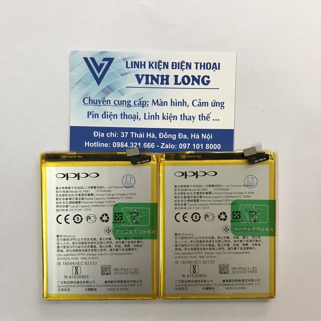 Pin zin Oppo A3, Oppo F7 ( BLP661 ) | Shopee Việt Nam