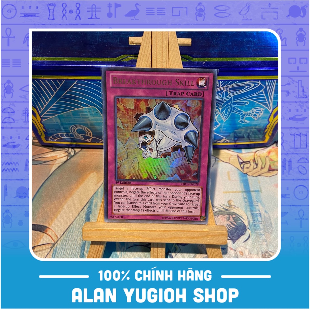 [ Bài Yugioh Chính Hãng ] Breakthrough Skill - CBLZ-EN078 - Ultra Rare ...