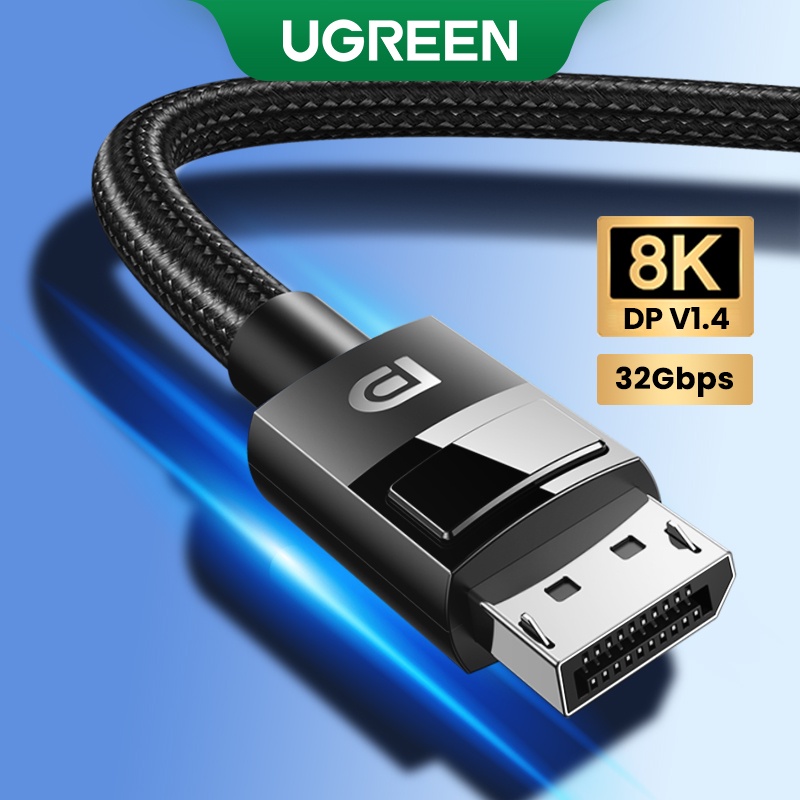 Cáp Displayport UGREEN 8K / 60Hz Displayport 1.4 cho Xiaomi Mi Box Tốc ...
