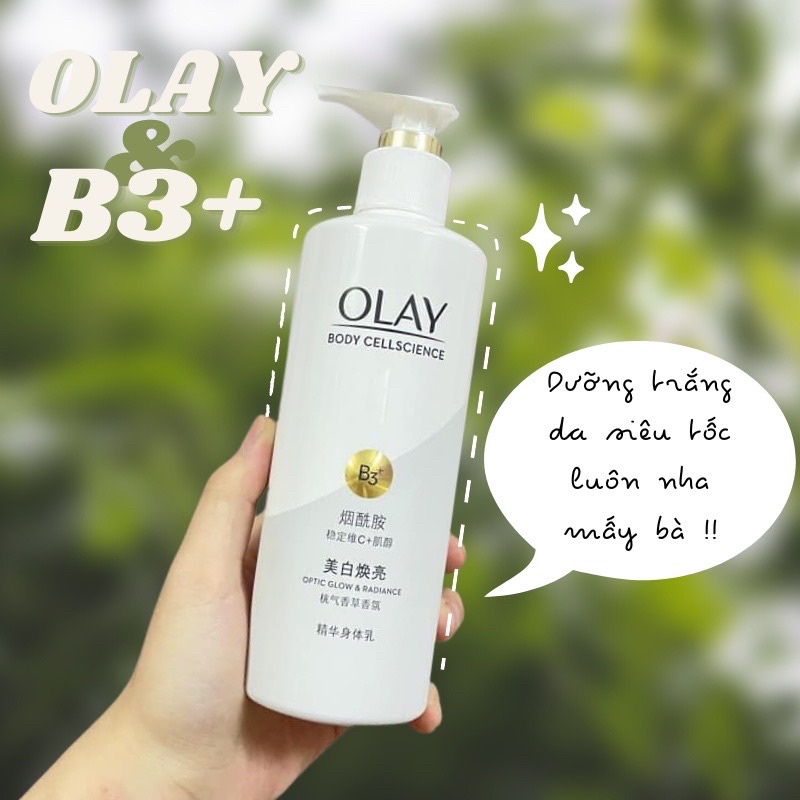 [SẴN] Dưỡng thể OLAY B3+ Optic Glow & Radiance siêu trắng da 250ml [Bản nâng cấp] | Shopee Việt Nam