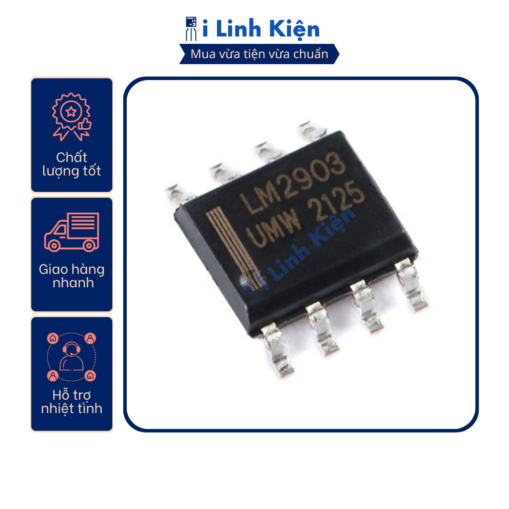 LM2903 LM2903DR SOP-8 chính hãng TI | Shopee Việt Nam