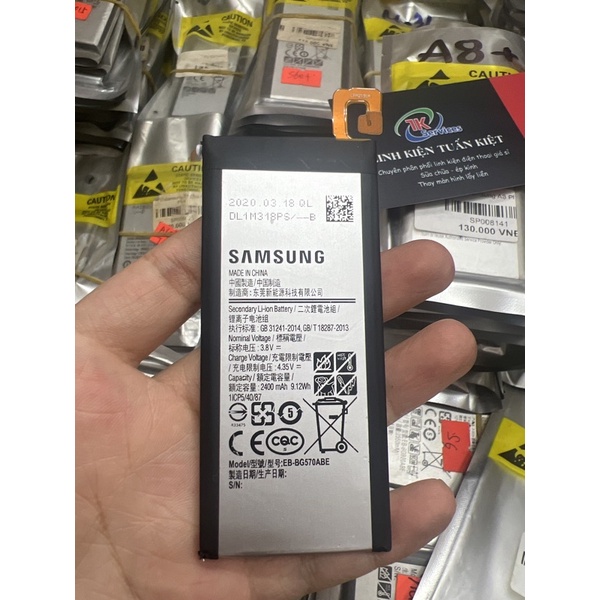 Pin Samsung EB-BG570ABE/ Pin Samsung J5 Prime (2400 mAh) Dung lượng ...