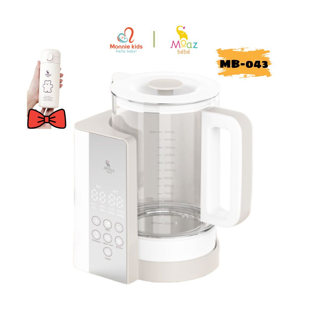 Bình đun nước siêu tốc Moaz Bebe MB043 pha sữa giữ nhiệt cho bé ...
