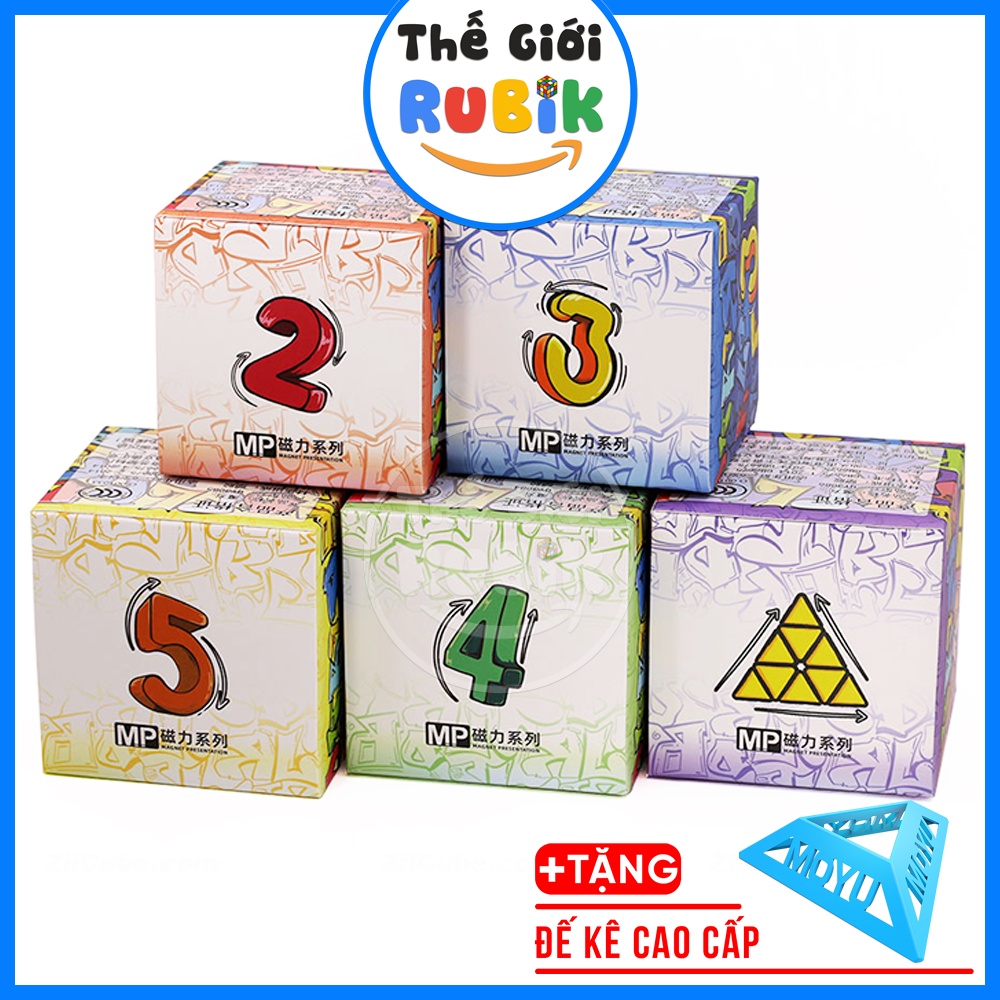 Rubik có nam châm QiYi MP 2x2 3x3 4x4 5x5 Pyraminx Stickerless. Đồ Chơi ...
