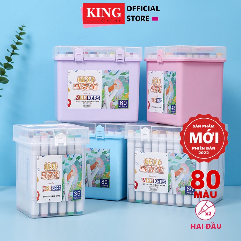 Hộp Bút Màu Marker Touch Hai Đầu Chuyên Nghiệp Họa Cụ Tô Màu Vẽ Tranh ...