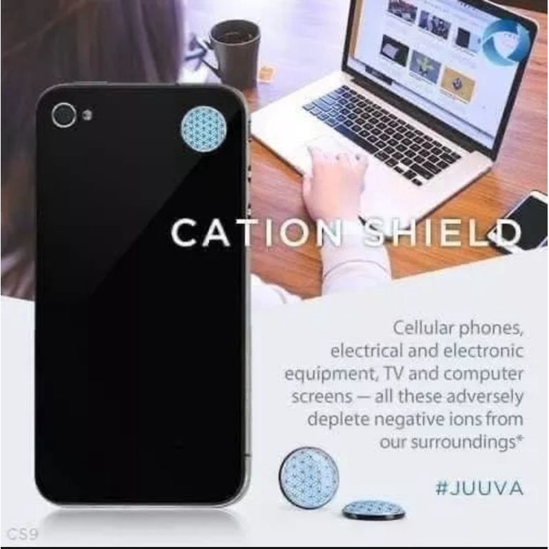 Nút dán CATION SHIELD chống sóng điện từ | Shopee Việt Nam