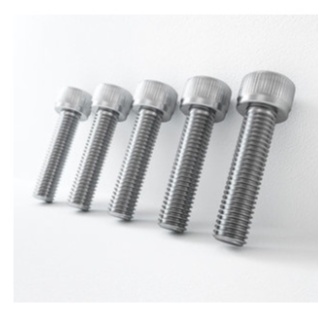 Ốc bulong inox 304 lục giác đầu trụ M3, M4, M5 dài 6mm, 8mm, 10mm, 12mm, 15mm, 18mm, 20mm, 25mm ...