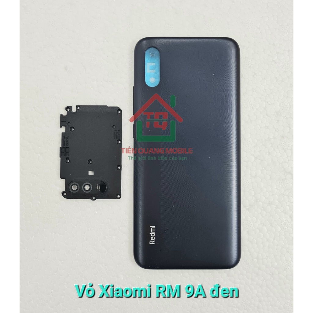 Bộ vỏ Xiaomi Redmi 9A full (gồm nắp lưng, viền sườn, khung xương, kính ...