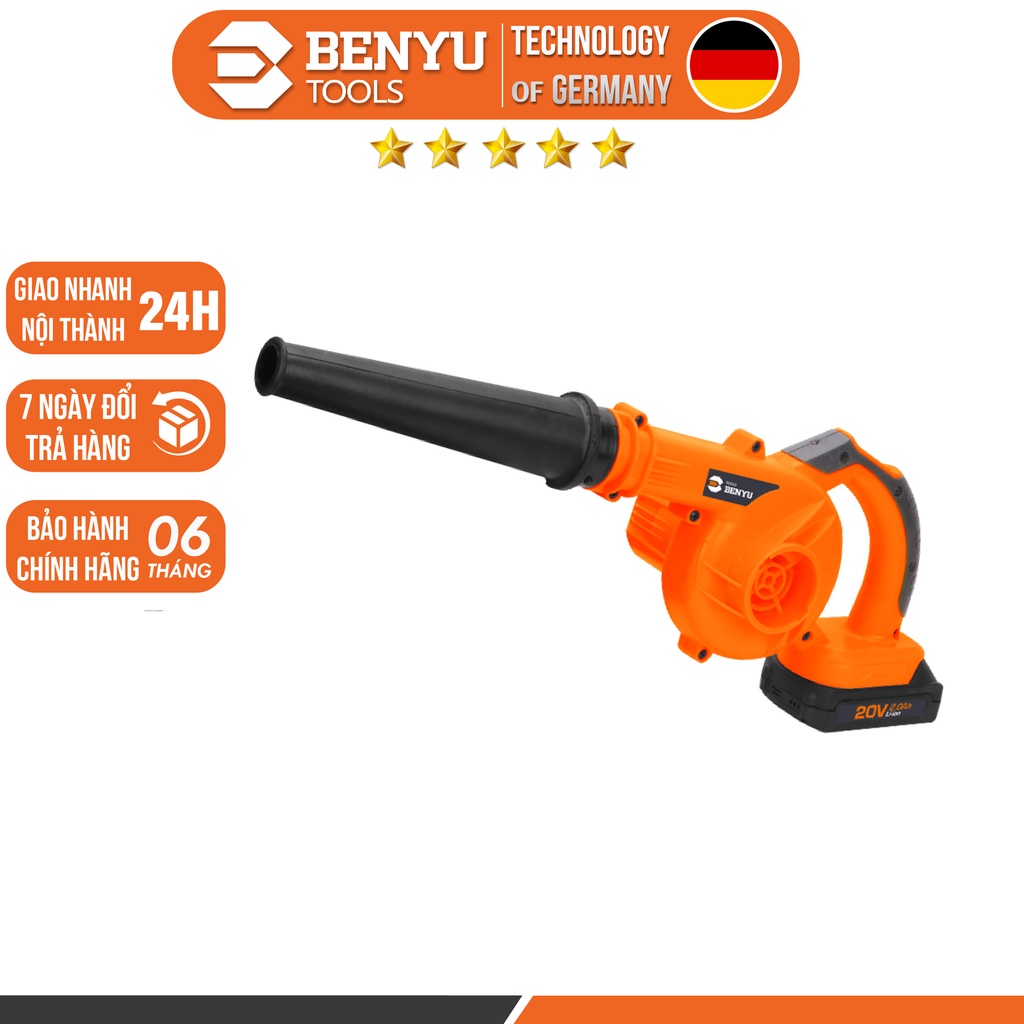 DIY | Máy thổi hút bụi cầm tay dùng pin BENYU CB7007/20V | Shopee Việt Nam