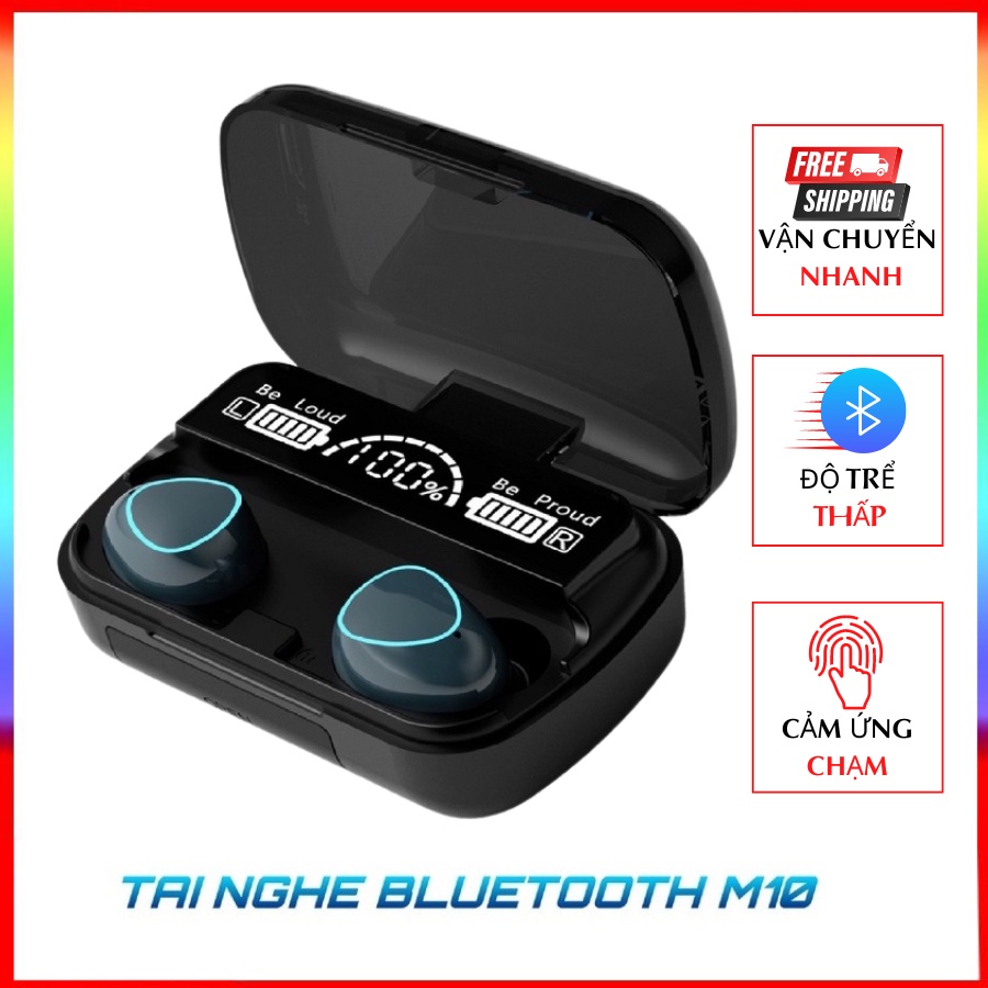 Tai Nghe Bluetooth M10 Pro Không Dây Phiên Bản Nâng Cấp Nghe Gọi Thanh Sống Động Kết Nối Mạnh Mẽ ...