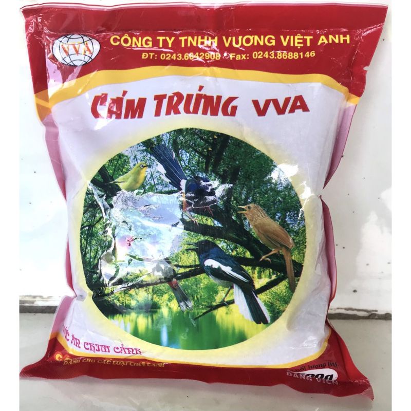 Cám tổng hợp Vương Việt Anh đỏ dạng viên - gói 500g | Shopee Việt Nam