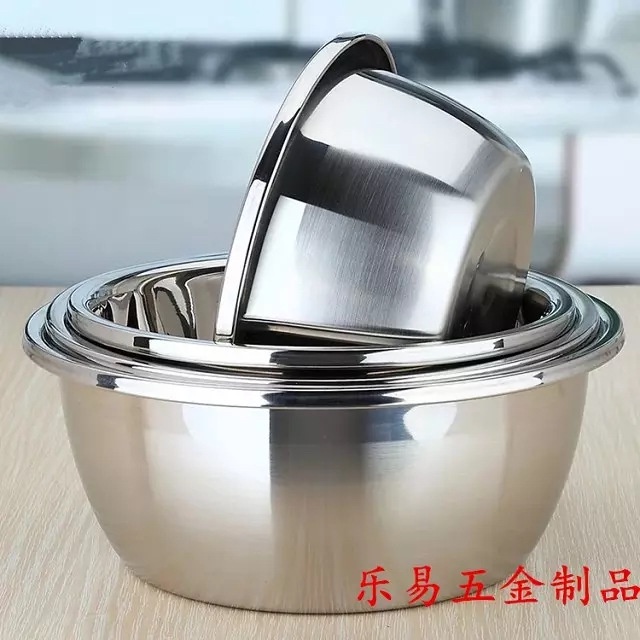 Thau inox bền chắc chắn dễ sử dụng size 20cm--22cm -30cm (kèm ảnh thật ...