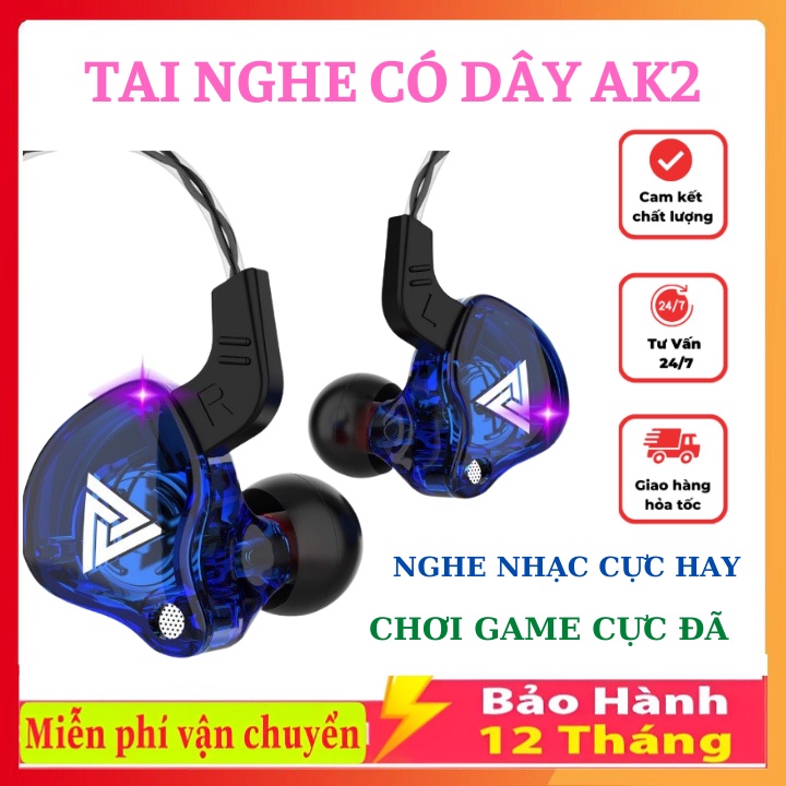Tai Nghe Gaming Qkz Ak2 Pro, Tai Nghe Chơi Game Pubg Và Game Khác, Âm ...
