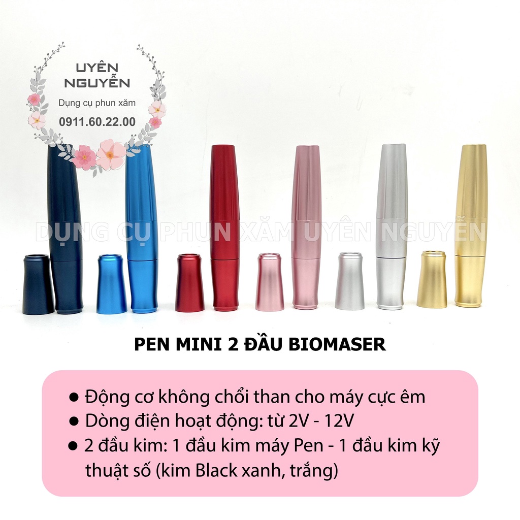 Máy Pen mini 2 đầu Biomaser | Shopee Việt Nam