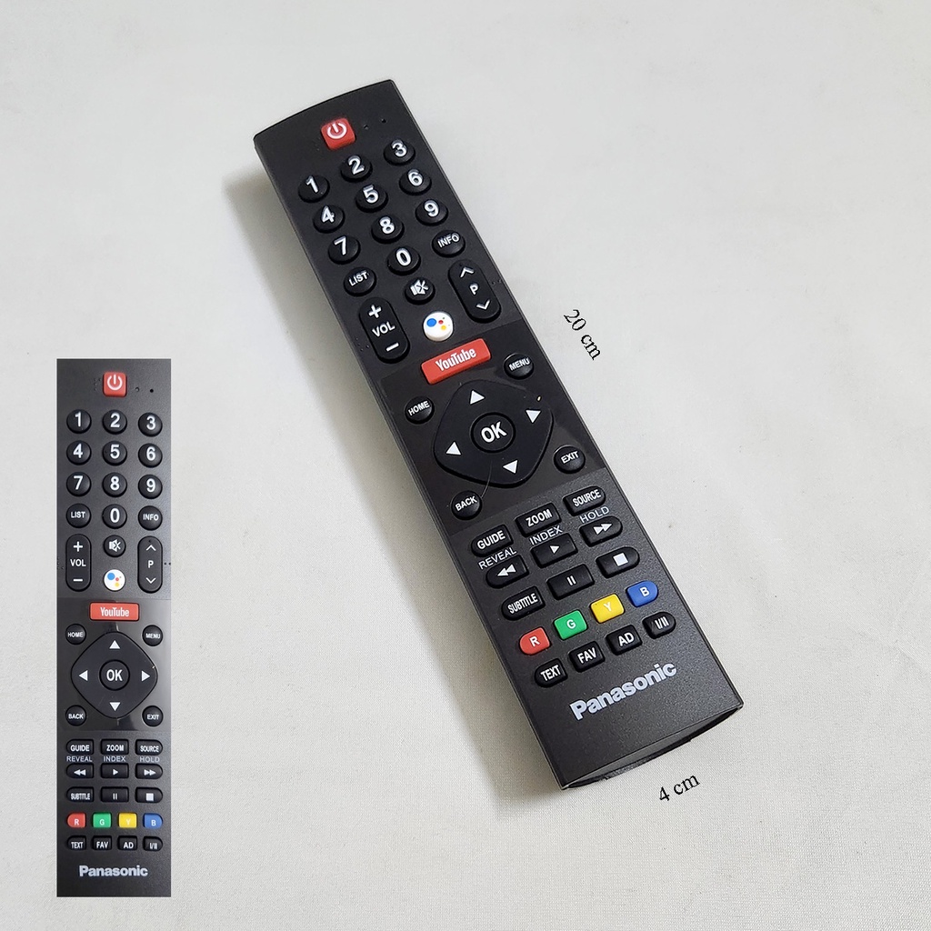 Remote điều khiển Tivi Panasonic giọng nói chính hãng nút YouTube không ...