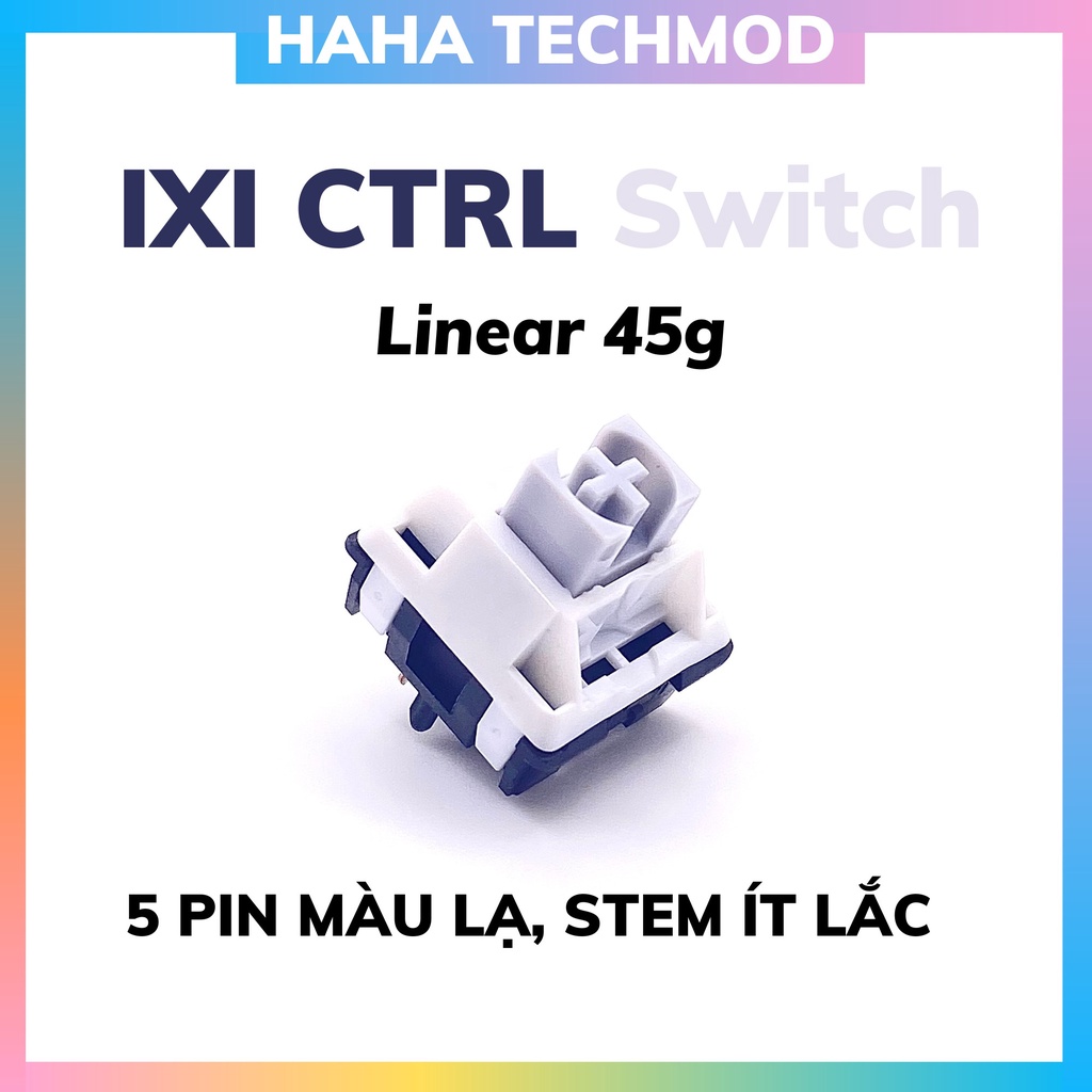 IXI CTRL Switch | Công Tắc Bàn Phím Cơ Tuyến Tính Màu Lạ | HAHATECHMOD ...
