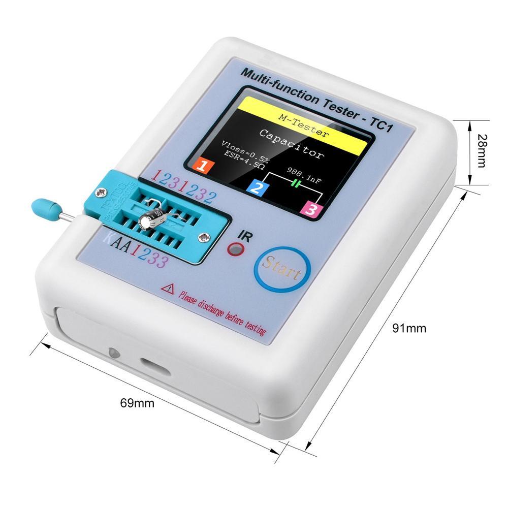 Giới HẠN PURE Multi-meter Transistor Tester Đèn nền MOSFET NPN PNP ...