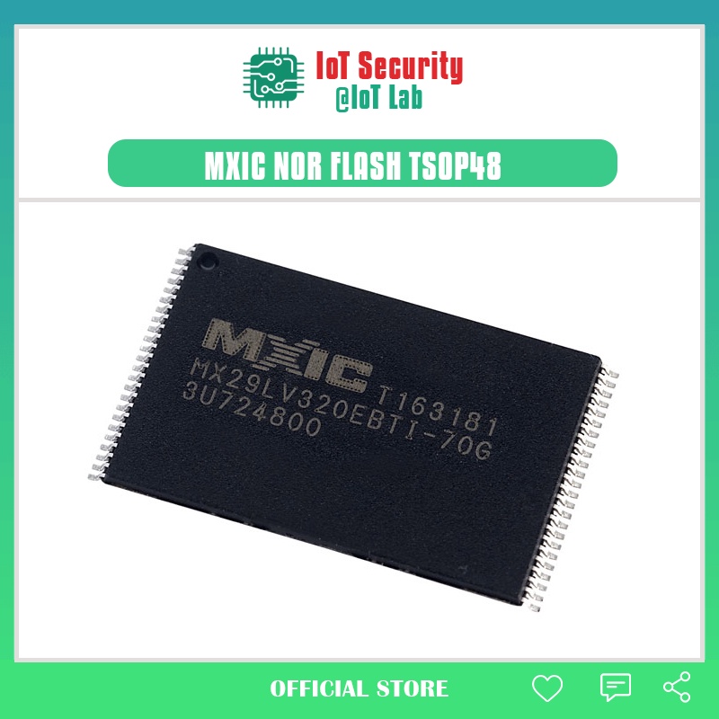 Chip nhớ Memory nor flash MX29LV320EBTI tsop48, nand flash Toshiba ...
