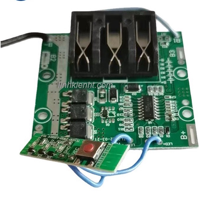 Mạch sạc và bảo vệ pin Dewalt 5S 3 mosfet 21V Mạch pin 5S kèm mạch LED ...