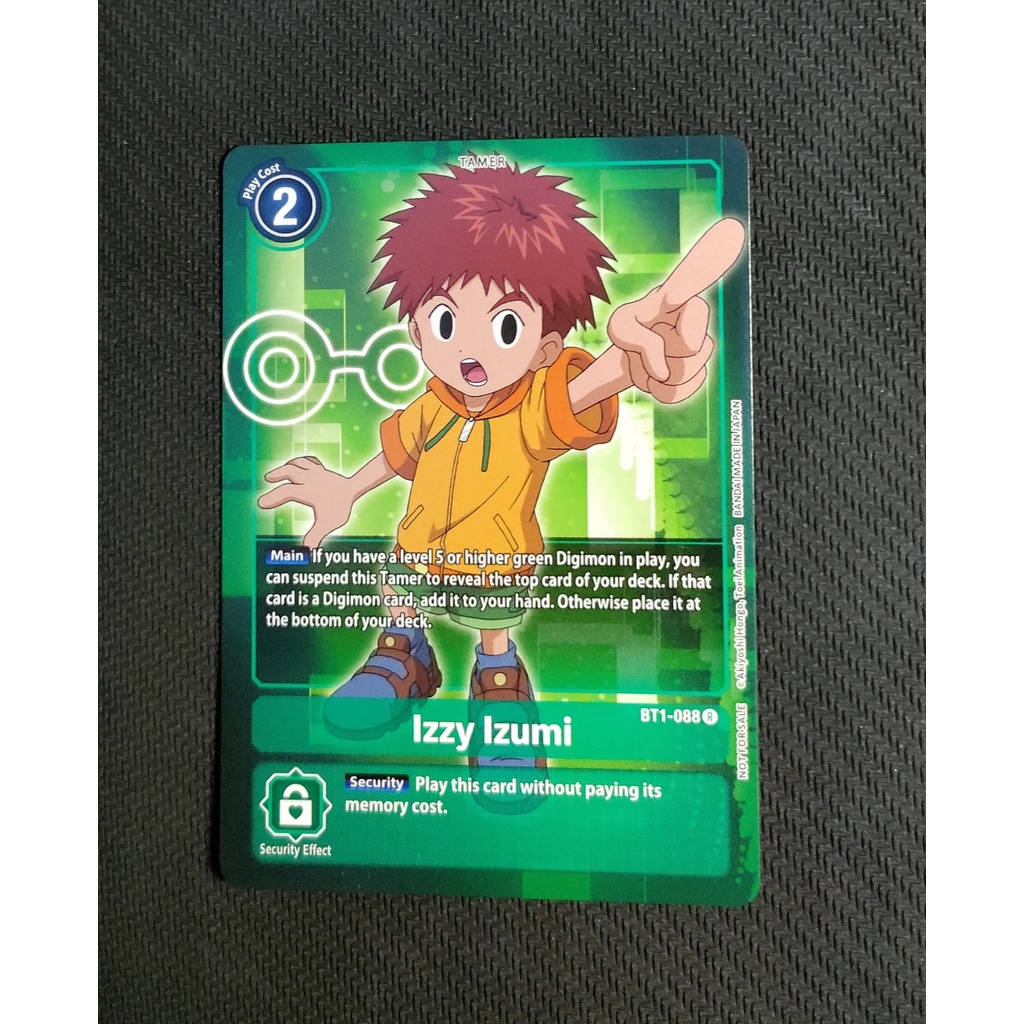 [DIGIMON] Official Tournament Pack Vol.3 set card (Izzy Izumi, MegaKabuterimon, Kabuterimon ...