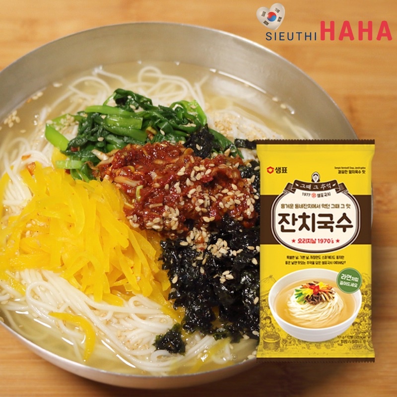 Mì sợi kiều mạch hàn quốc làm mì lạnh, mì trộn SEMPIO Spicy Cold ...