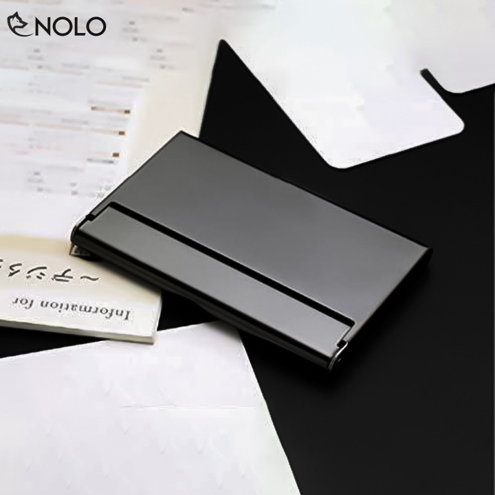 Hộp Đựng Thẻ ATM Namecard Card Visit Model M125 Vỏ Hợp Kim Sáng Bóng ...