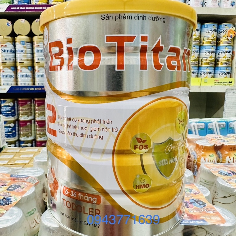 [Chính hãng ]Sữa BIO Titan TOLLDER 2 (6-36th) 800g | Shopee Việt Nam