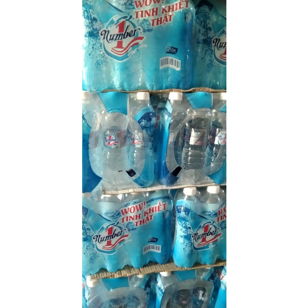 Lốc 24 chai nước suối Number one 500ml | Shopee Việt Nam