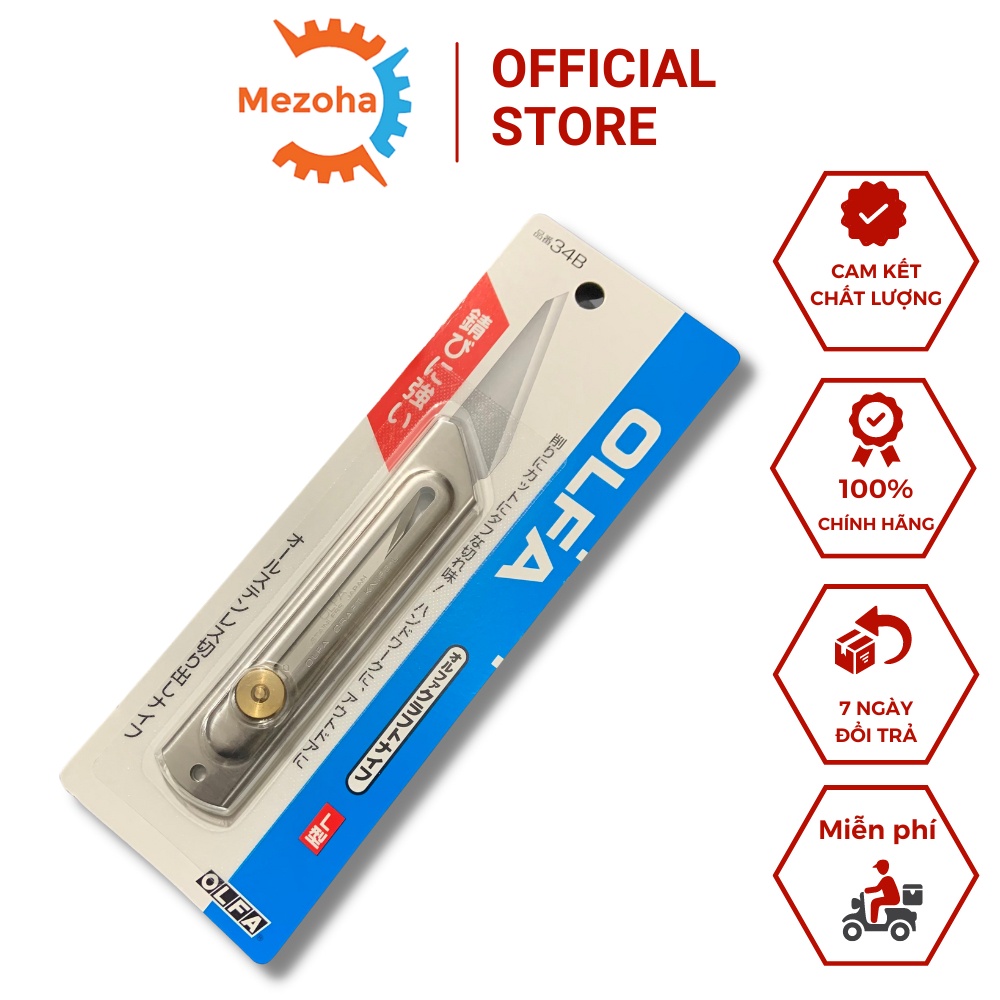 Dao Ghép Cành Chiết Cành Cây Bonsai OLFA 34B Nhật Bản Thép Không Rỉ | Mezoha | Shopee Việt Nam