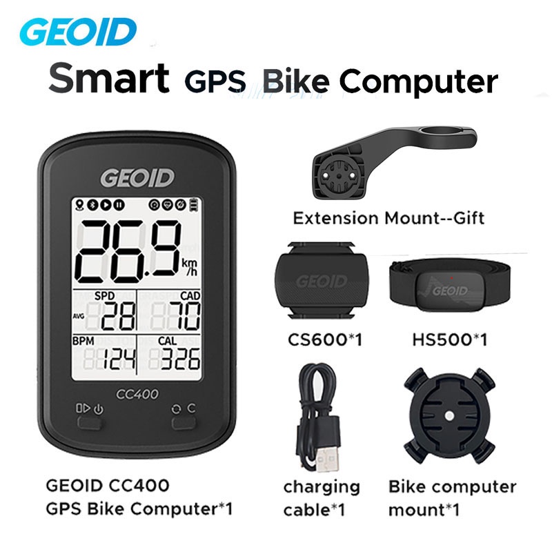 Đồng Hồ Đo Tốc Độ Không Dây Geod CC400 GPS Chống Nước Tương Thích Với ...