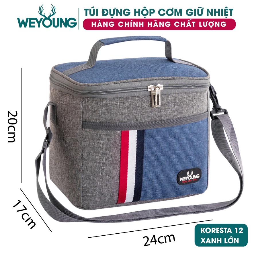 Túi đựng hộp cơm cao cấp, túi đựng cơm giữ nhiệt đa năng nhiều lớp ...