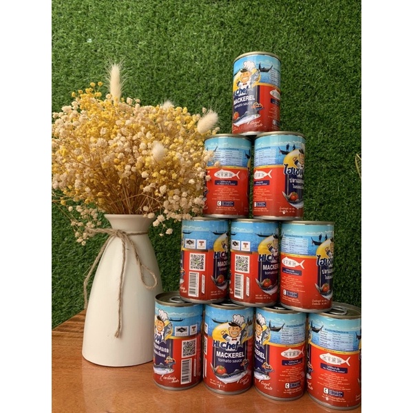 cá nục hộp Thái Lan HI CHEF | Shopee Việt Nam