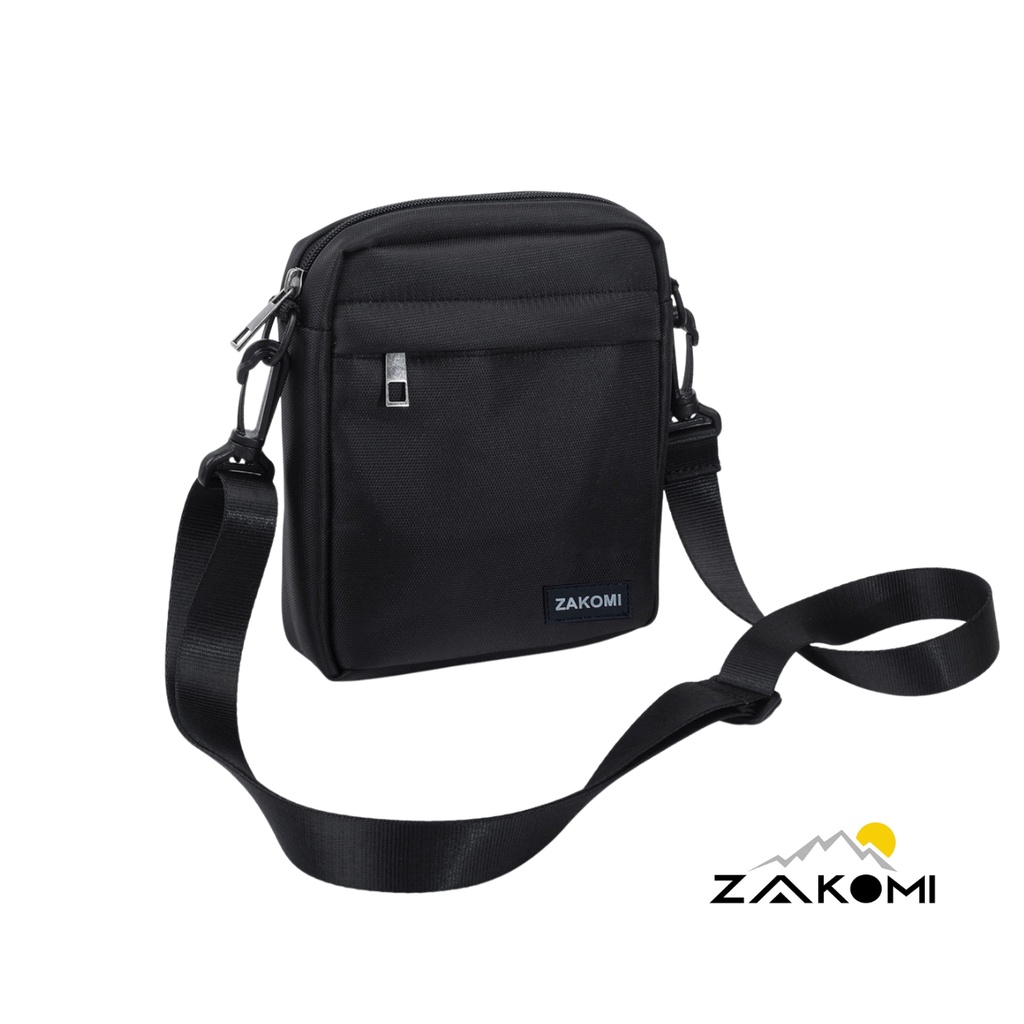 Túi đeo chéo mini Zakomi màu đen (ZTĐC01), kích thước nhỏ gọn, chống ...
