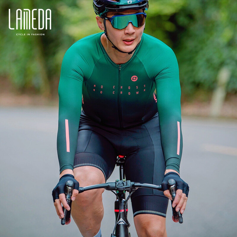 Lameda Chuyên Nghiệp Đi Xe Đạp Jersey Dành Cho Nam MTB Xe Đạp Đường Bộ Nhẹ Một Mảnh Thoải Mái ...
