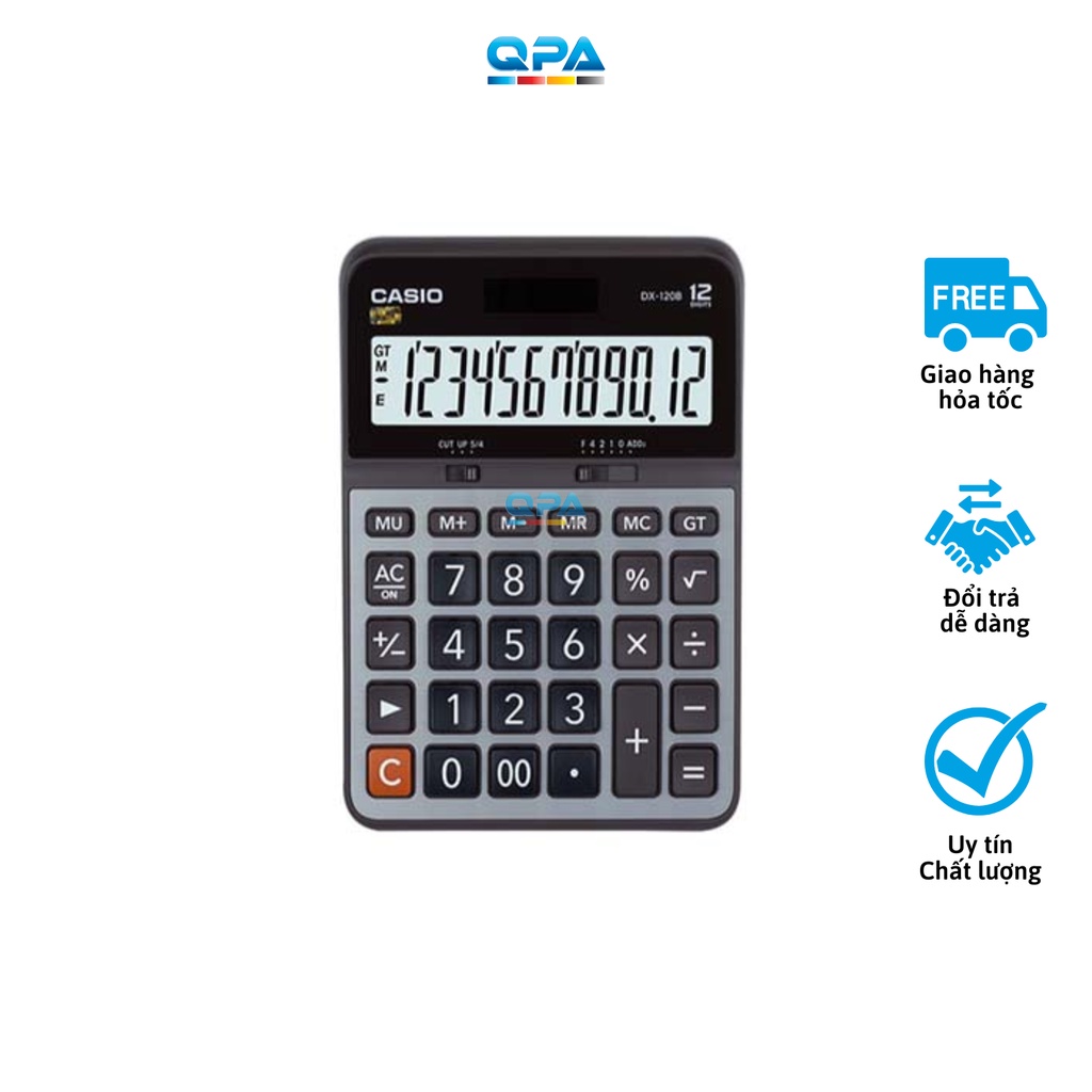 Máy tính Casio DX-120B chính hãng | Shopee Việt Nam