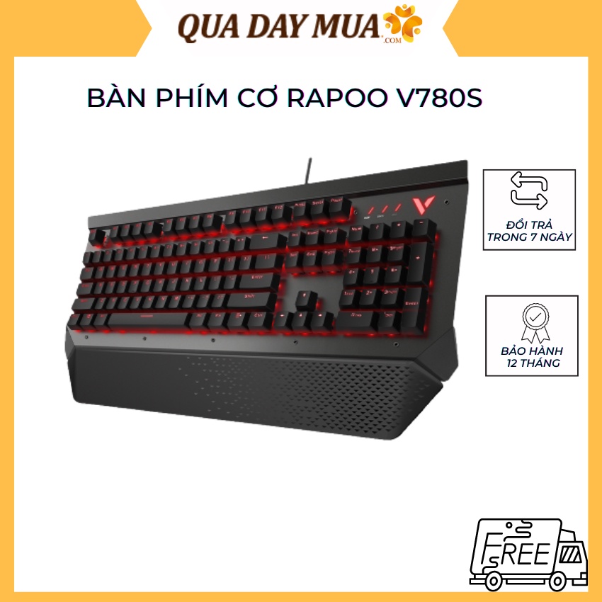 Bàn Phím Cơ Rapoo V780S - Hàng chính hãng - BH 2 năm | Shopee Việt Nam