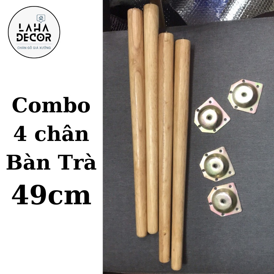 Combo 4 Chân Bàn Trà Gắn Ốc Dài 50cm - Đa Dạng Kích Thước - Tặng PAD ...