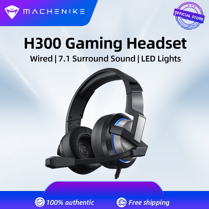 Tai Nghe Chơi Game MACHENIKE H300 USB RGB 7.1 Có Dây Dành Cho PC PS4 ...