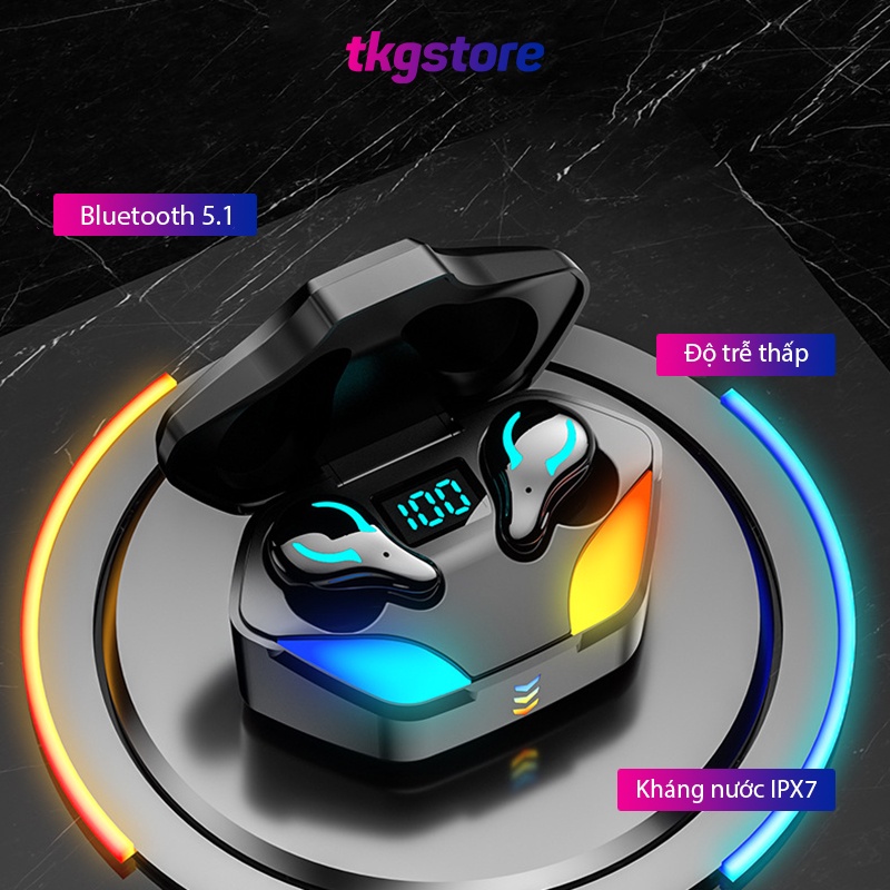 Tai nghe gaming bluetooth TWS X1 V5.1 có 2 chế độ chơi game và nghe ...