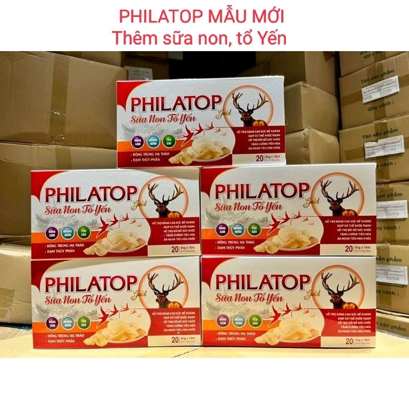 PHILATOP GOLD ăn ngủ ngon, bồi bổ cơ thể tăng sức khỏe, hỗ trợ tiêu hóa ...