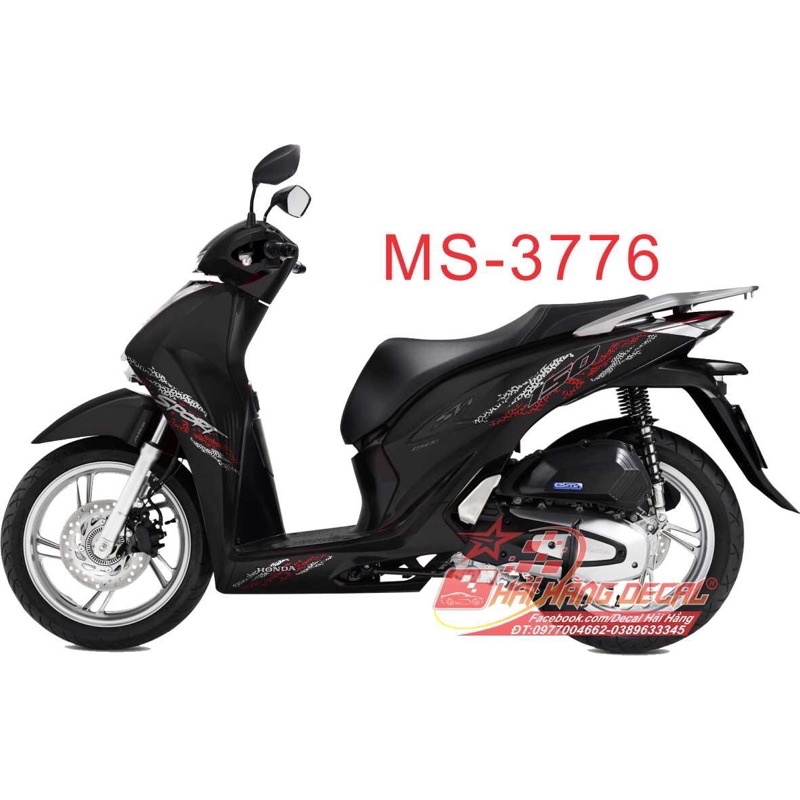 Tem rời SH Sport 150 đời 2020-2022 ( Hàng 3 Lớp ).Decal Hải Hằng ...