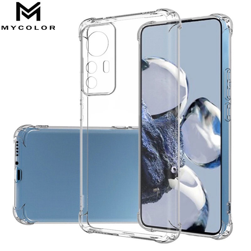 Ốp lưng viền vuông chống sốc trong suốt Cho Xiaomi Mi 13 13T 12S 12T 12 11 Lite Ultra 11t 10t ...