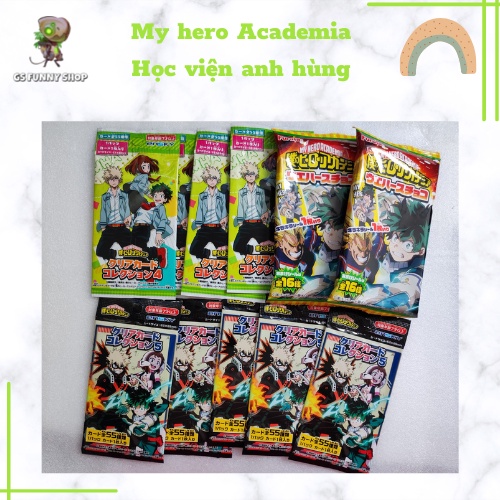 [FUNNYSHOP] Tổng hợp thẻ nhân phẩm /Pack Random - Bánh xốp, clear card ...