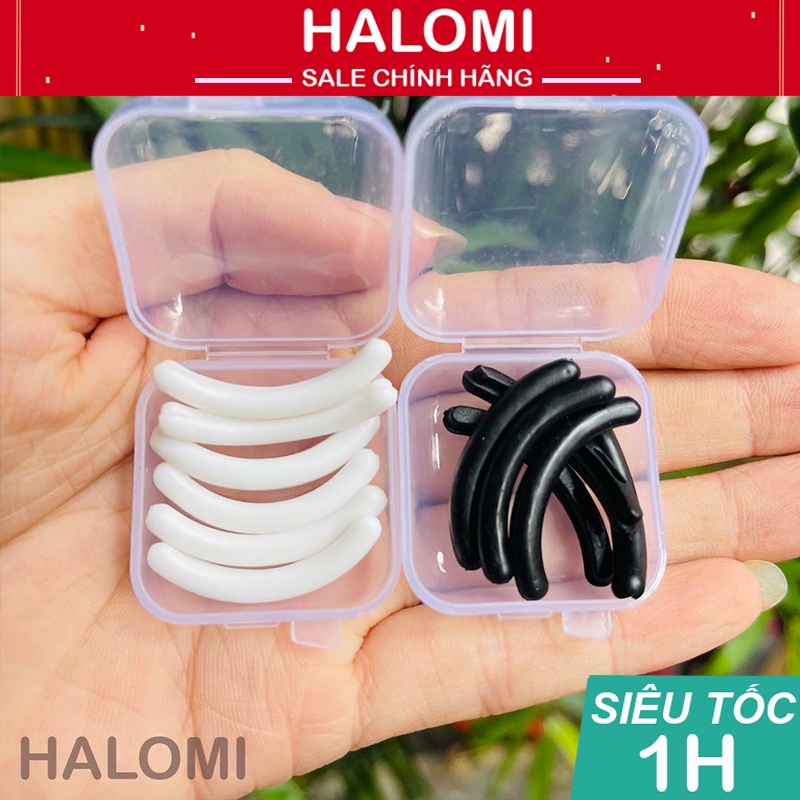 Đệm kẹp bấm mi siêu mềm set 4 chiếc, đệm thay thế kẹp mi Halomi | Shopee Việt Nam